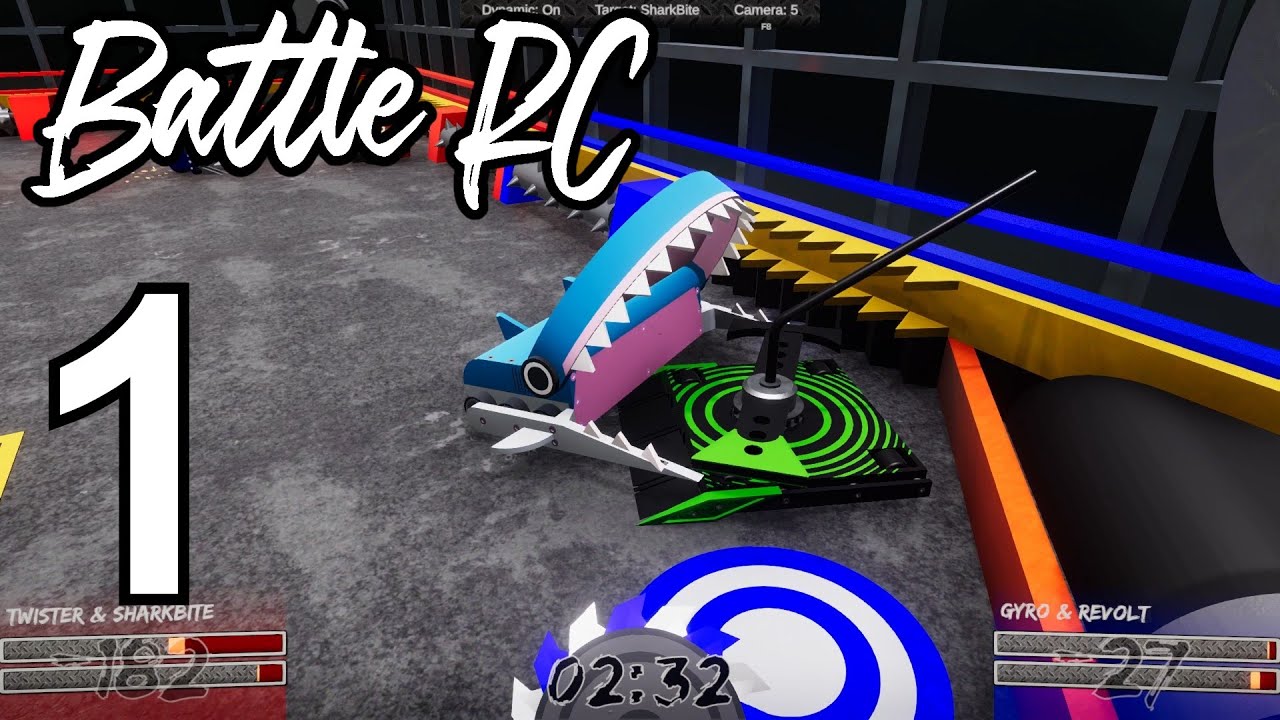 A new robot combat game!? Battle RC EP1 - YouTube