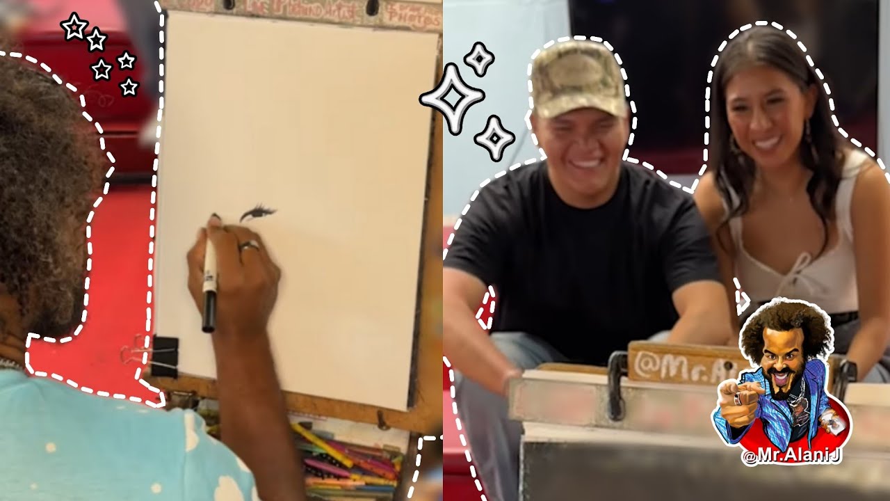 They were joking and smiling a lot!! Quick drawing - YouTube