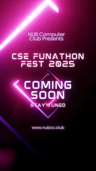 🚀 𝐂𝐒𝐄 𝐅𝐔𝐍𝐀𝐓𝐇𝐎𝐍 𝐅𝐄𝐒𝐓 𝟐𝟎𝟐𝟓 🎉 🔥 COMING SOON! 🔥 - YouTube