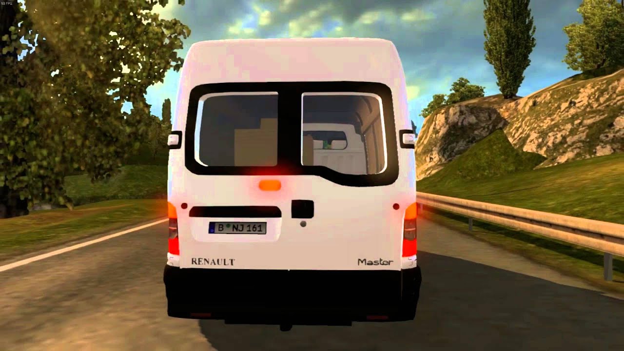Ets 2 renault master mod - YouTube