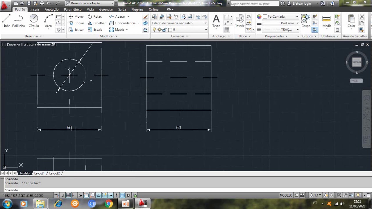 Aula 6 Comando Layer AutoCAD - YouTube