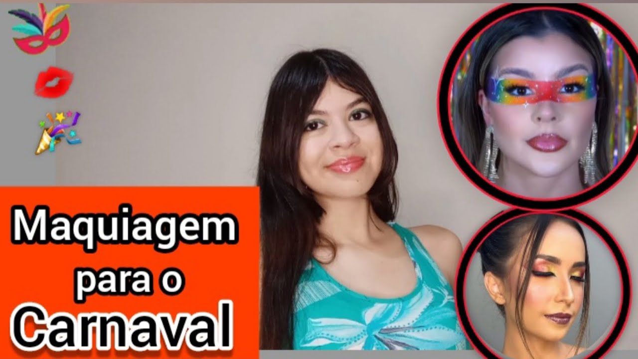Idéias de maquiagem para usar no Carnaval / Makes lindas pra arrasar no ...