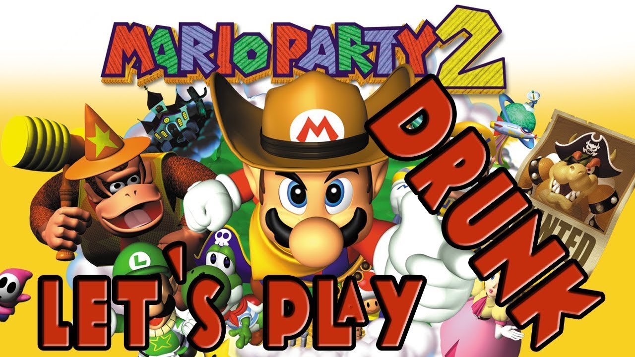 Let's Play Drunk Mario Party 2 - This Game is so Rigged - YouTube