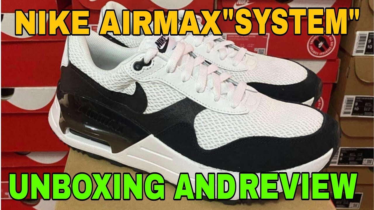 NIKE AIRMAX SYSTEM "PANDA" - YouTube
