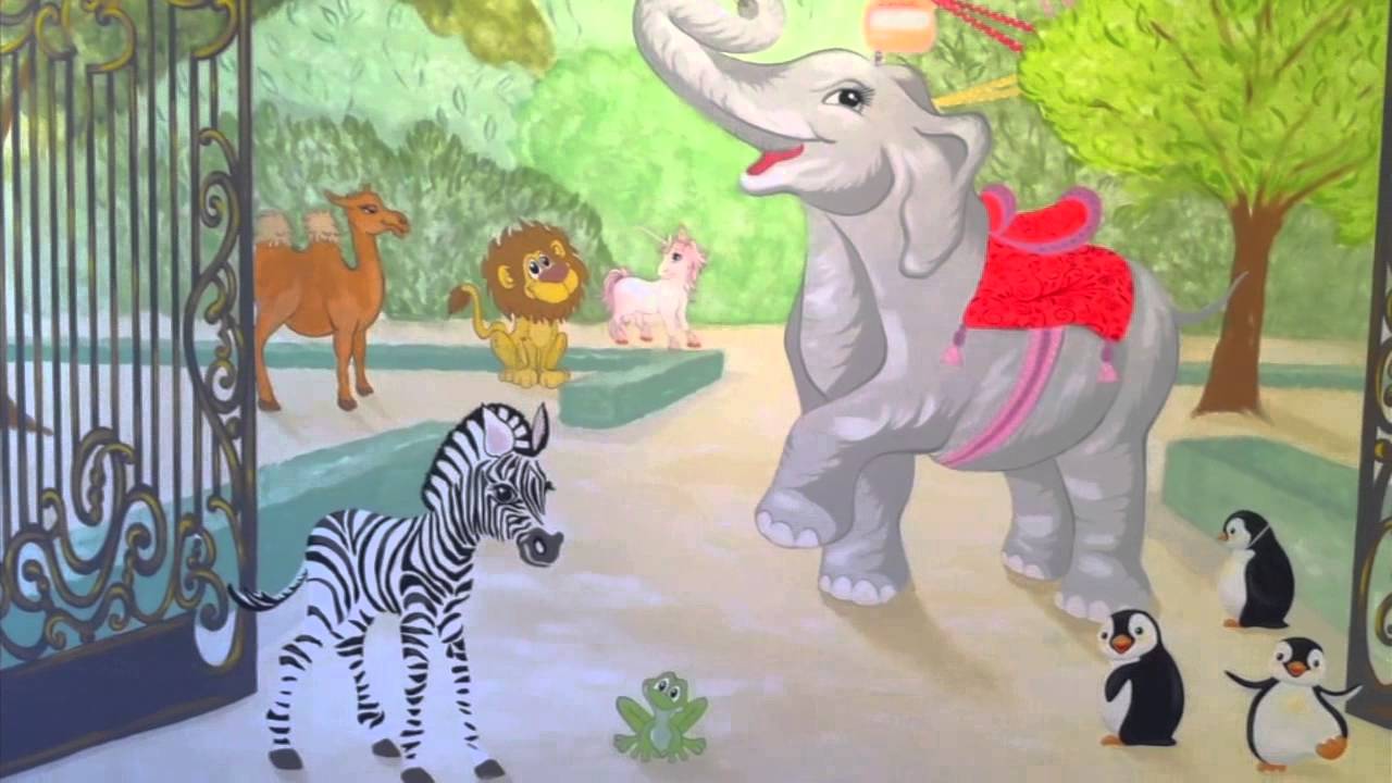 Central Park Zoo Mural - YouTube