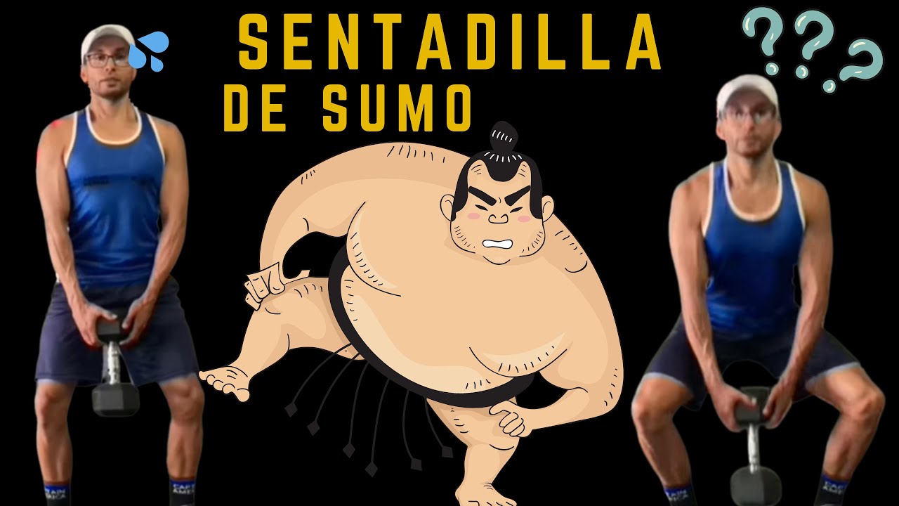 SENTADILLA DE SUMO (SUMO SQUAT)///Cómo se hace correctamente?///Con una ...