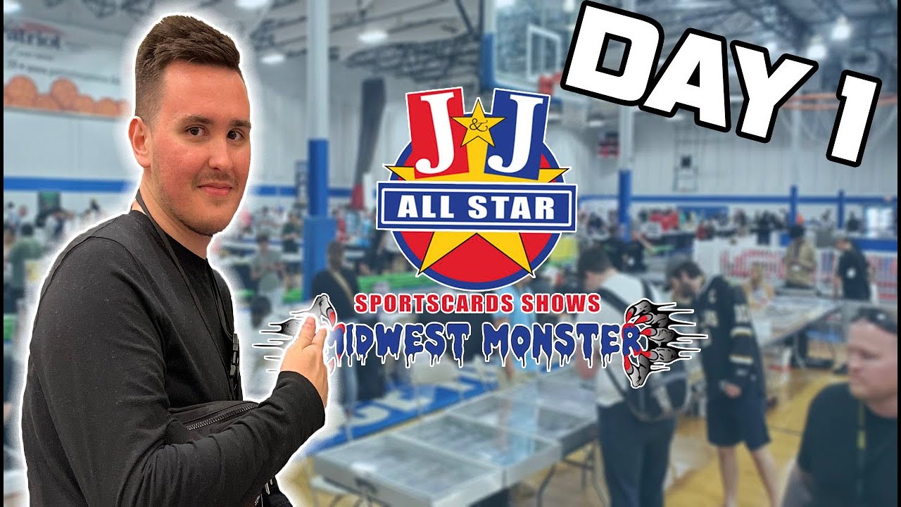 Midwest Monster Day 1 Card Show Vlog [Dealer POV] - YouTube