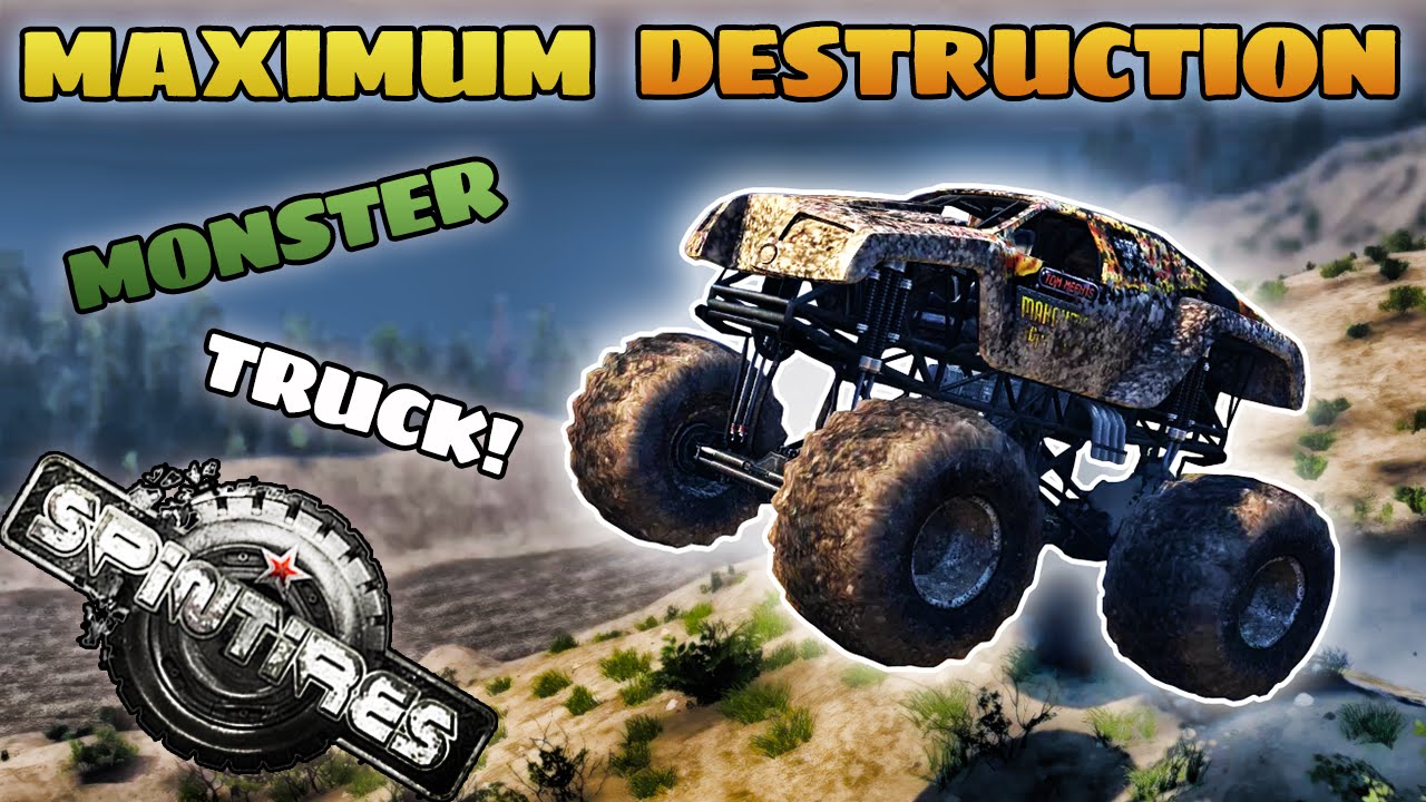 Lets Mod Spintires - Maximum Destruction - Monster Maximus! - Link in ...