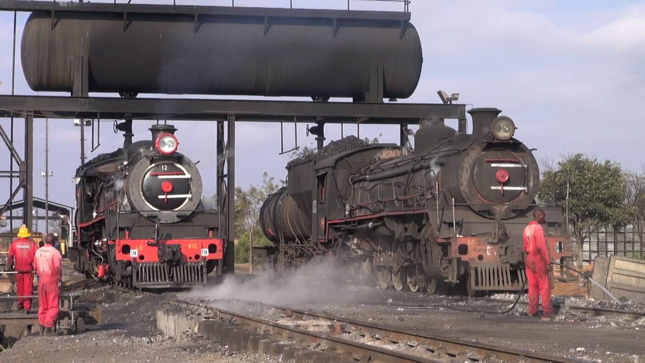 Steam of BCL(Selebi Phikwe Mine) Railway Botswana(May.2012) 7 ボツワナ・セレビ ...