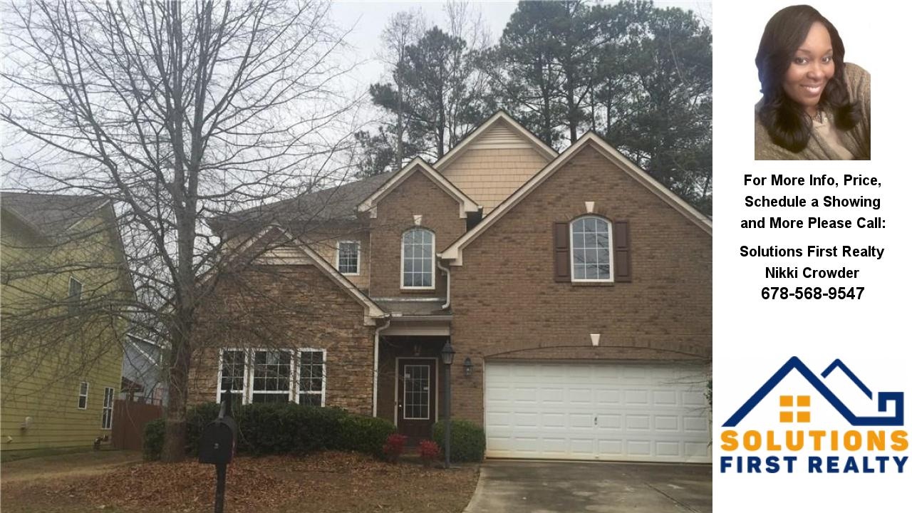 2717 Autumn Bluff Way, Lawrenceville, GA Presented by Solutions First ...