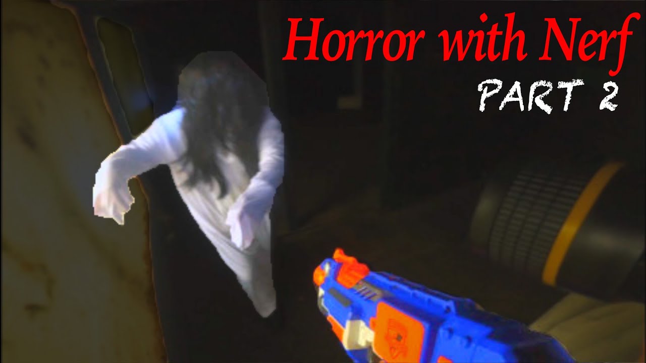 Nerf War in Japan | vs Japanese Horror Part2 ( POV / nerf first person ...