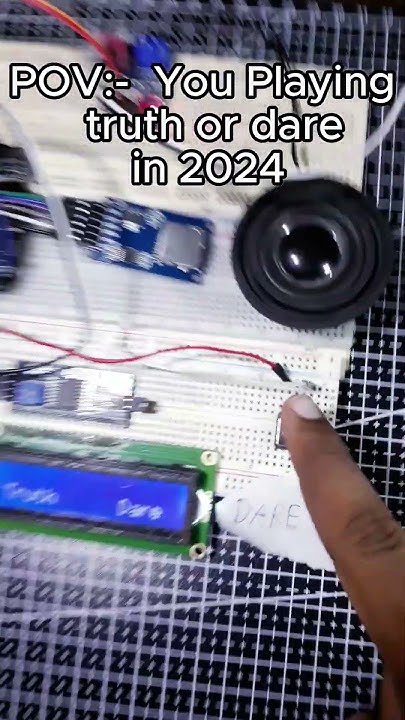 Play Truth or Dare with Arduino #shorts #electronic #engineering #arduino #funny #placitech ...