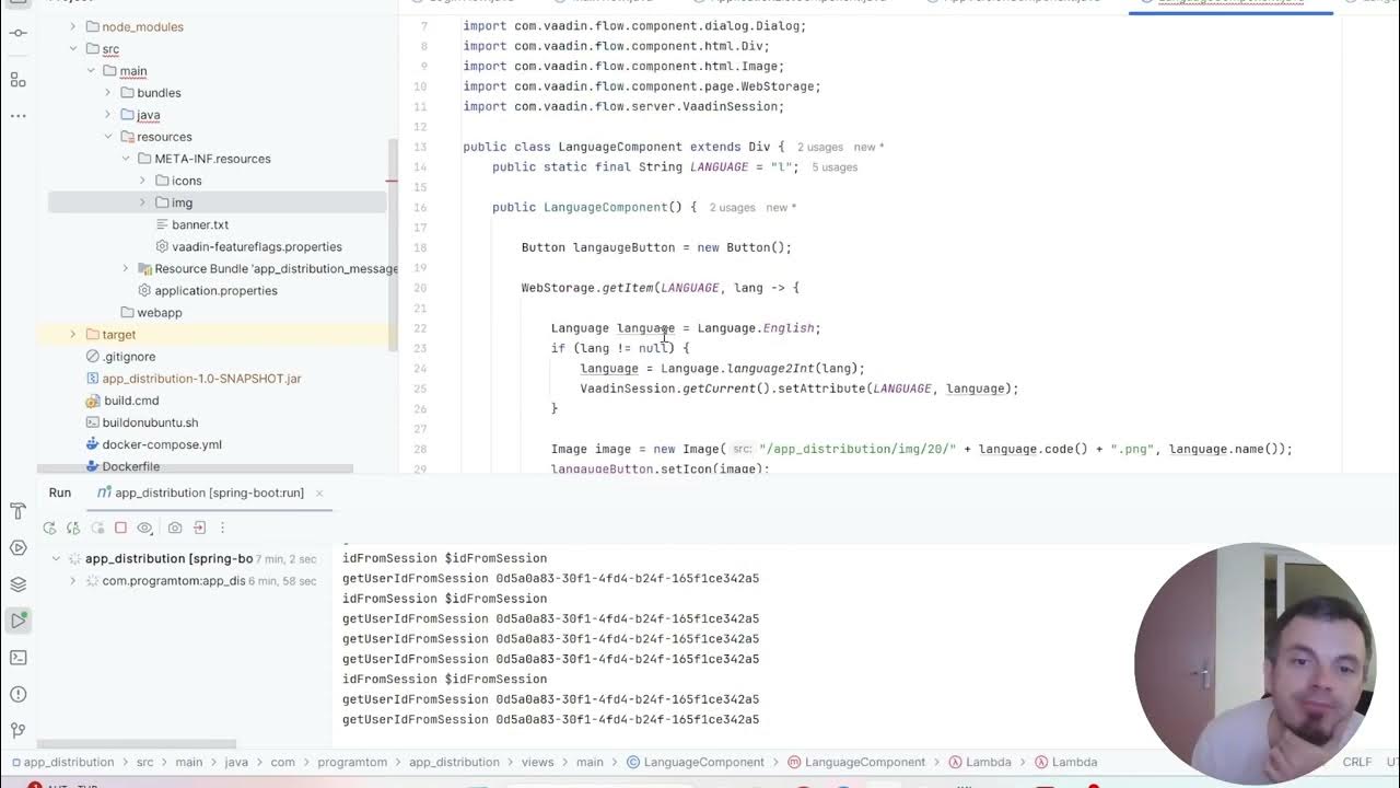 Vaadin Change Language Component - YouTube