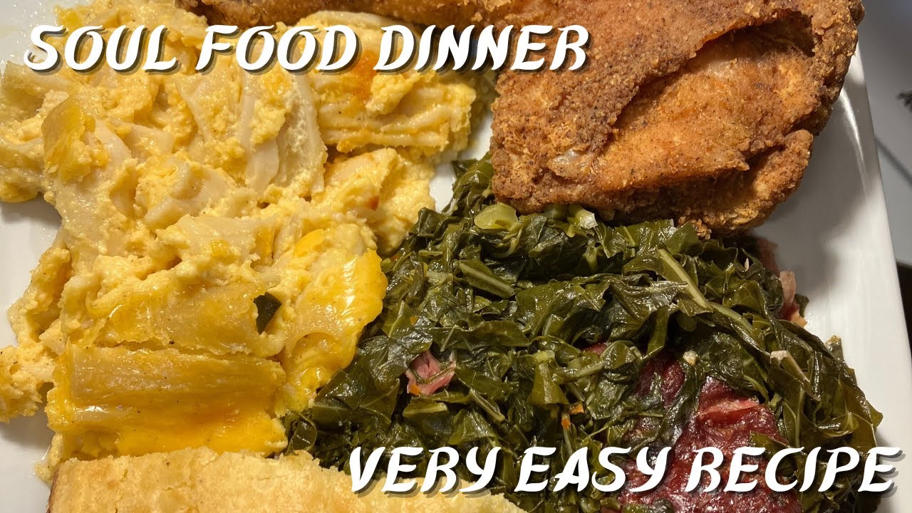 How to make a Soul Food Dinner | How to make Fried Chicken # ...
