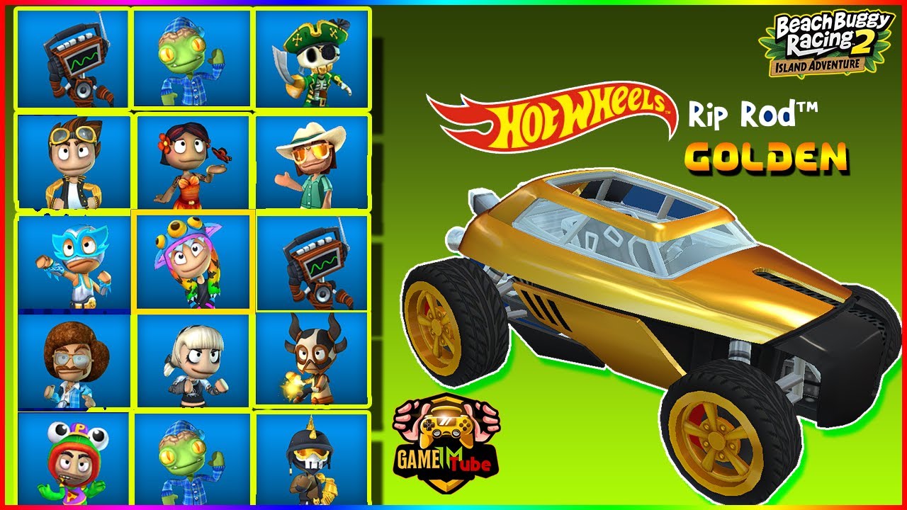 New! All Outfit Character Drive Super Rip Rod Goldpaint l Beach buggy ...