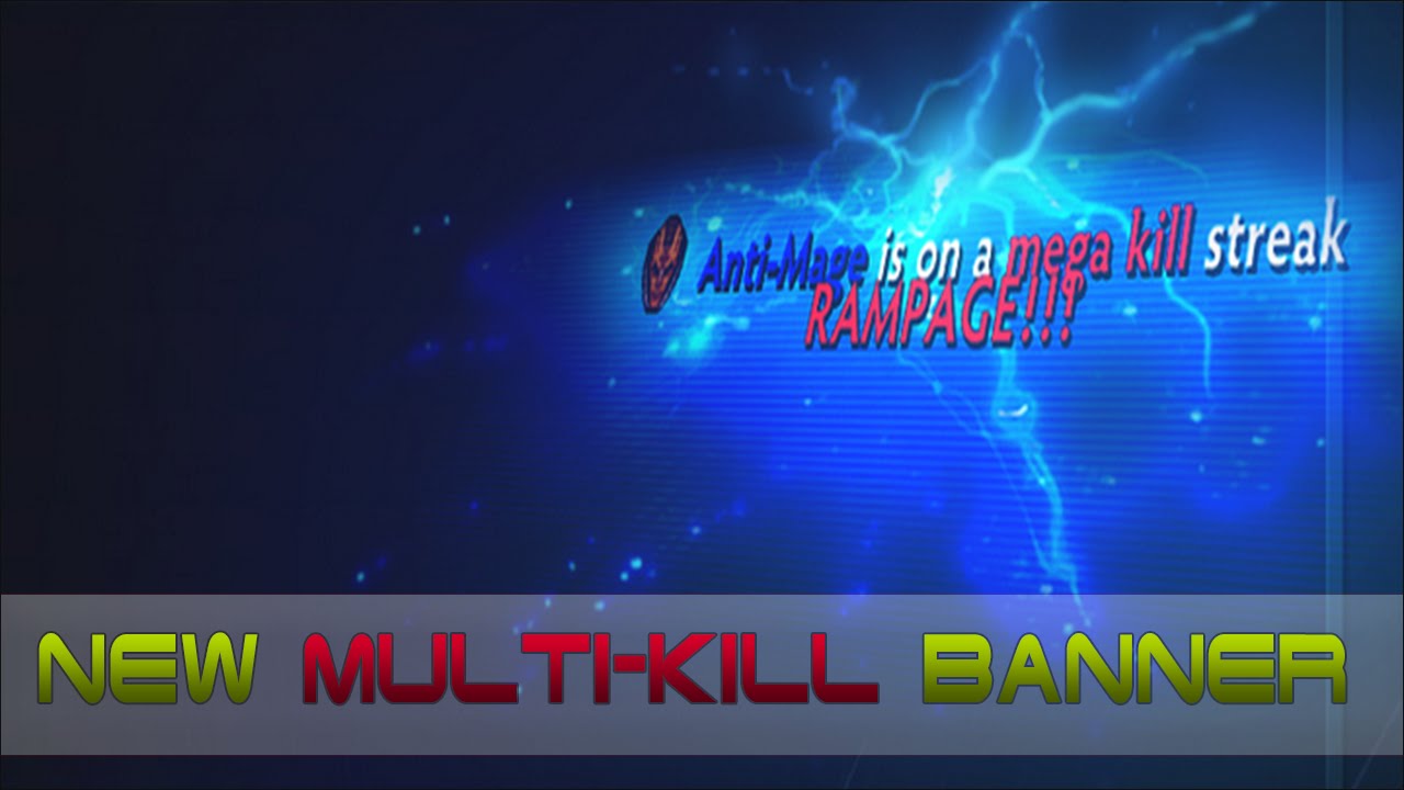 New Multi-Kill Banner [Compendium Battle Glory Kill Banner] - YouTube