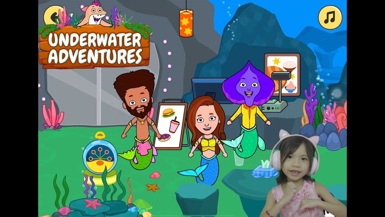 Underwater Adventures | My Tizi Town | Mermaid | Restaurant | Aerith's ...