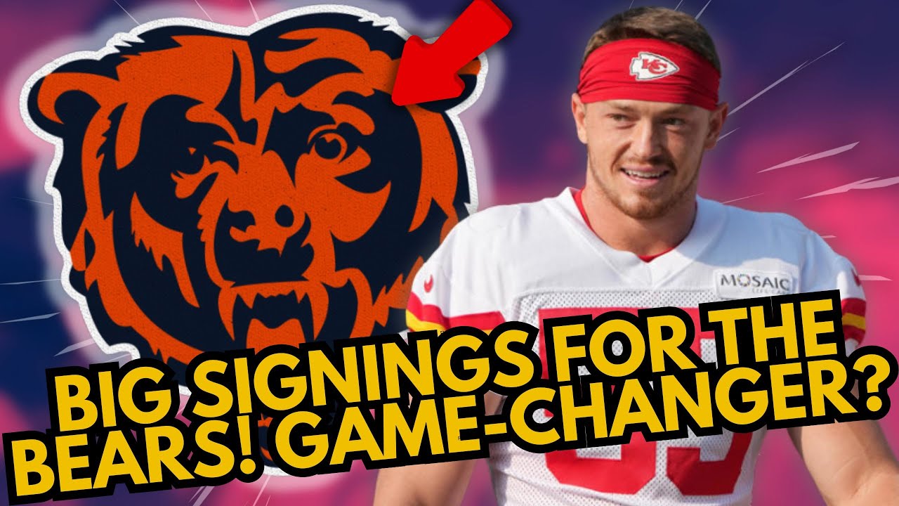 🚨 CHICAGO BEARS ANNOUNCE MAJOR SIGNINGS! SEE THE NAMES & NUMBERS 🏆🔥 ...