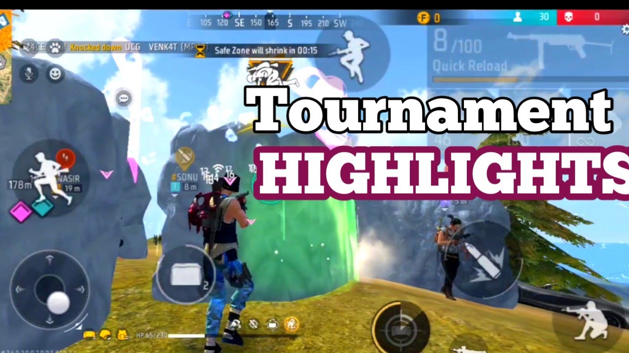 Best Tournament Highlights/ freefire tournament montage X4CE - YouTube