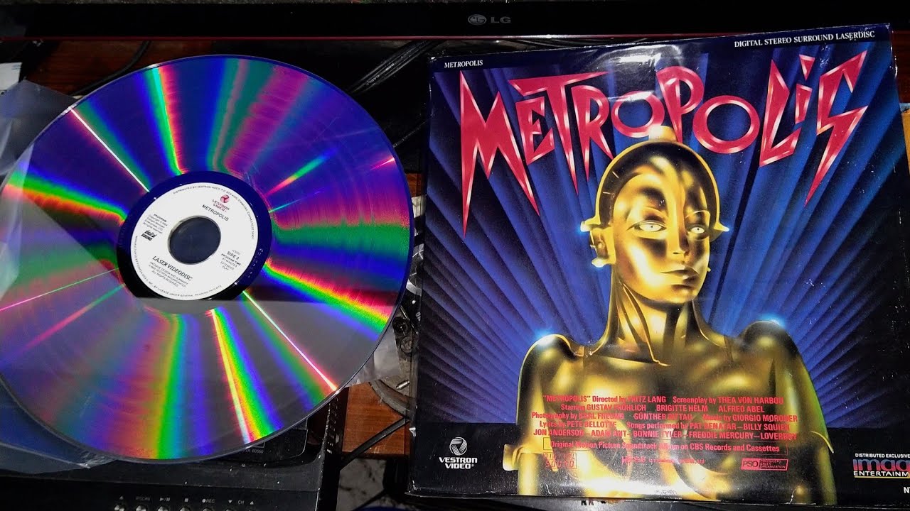 METRÓPOLIS 1927 , Laser Videodisc - YouTube