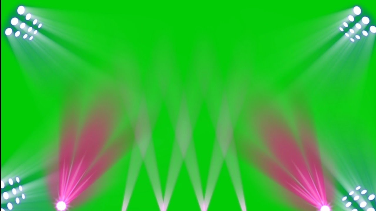 Dj cinematic Green screen Neon border || green screen animation video ...