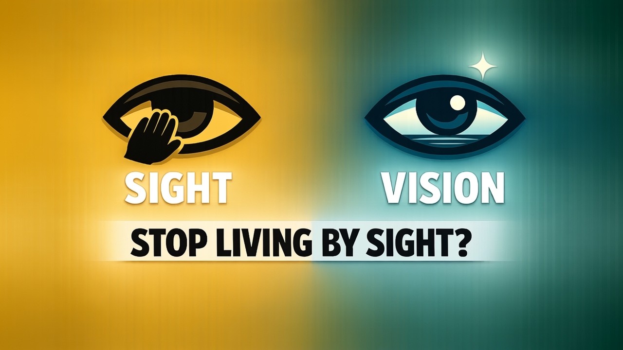 Vision vs. Sight: Why Most People Never Reach Their Potential - YouTube