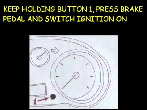 VAUXHALL OPEL CORSA D Service Interval Reset WITHOUT TRIP COMPUTER.wmv ...