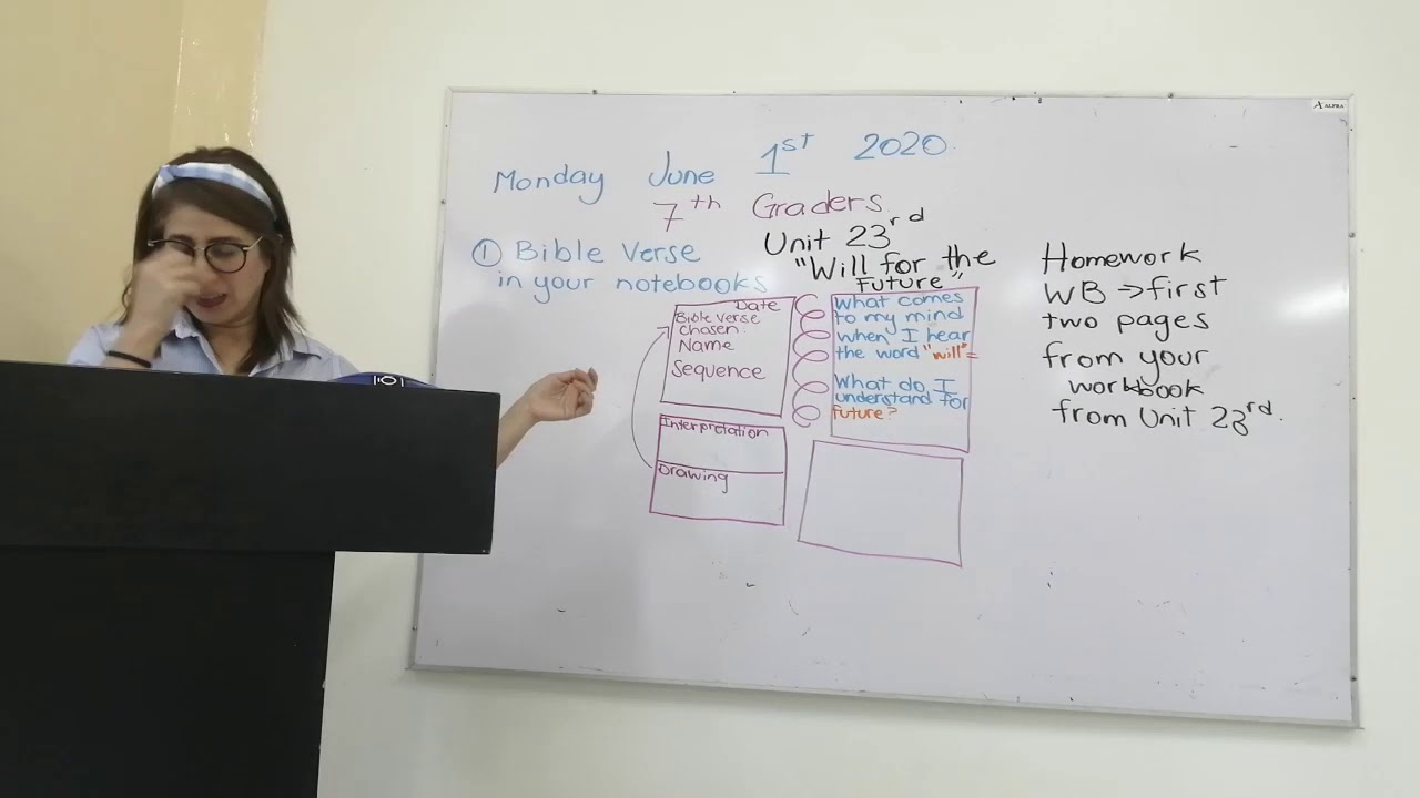 Monday June 1, English Class Sec. 1 - YouTube