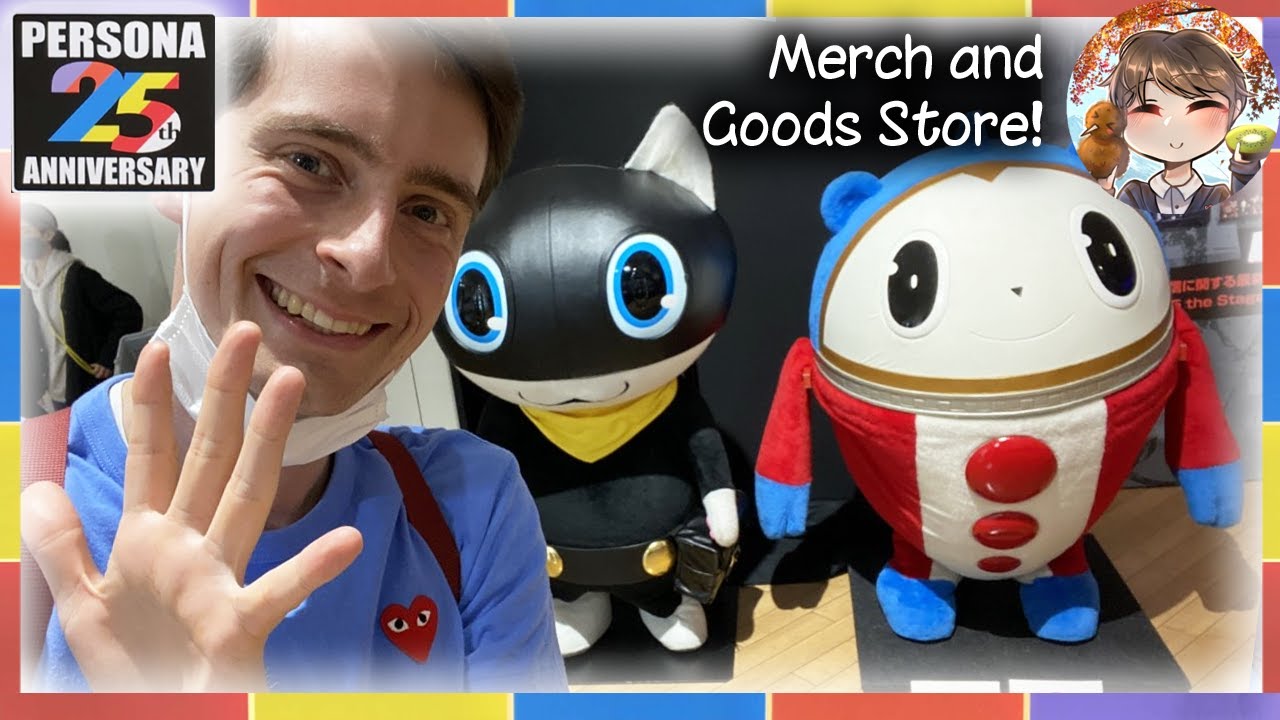 Persona Merch - 25th Anniversary Merch Store [Kiwi In Japan 314] - YouTube