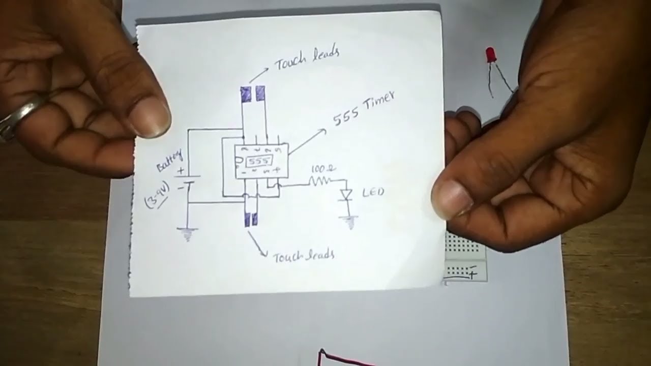 How to make Simple Touch operated Switch - YouTube