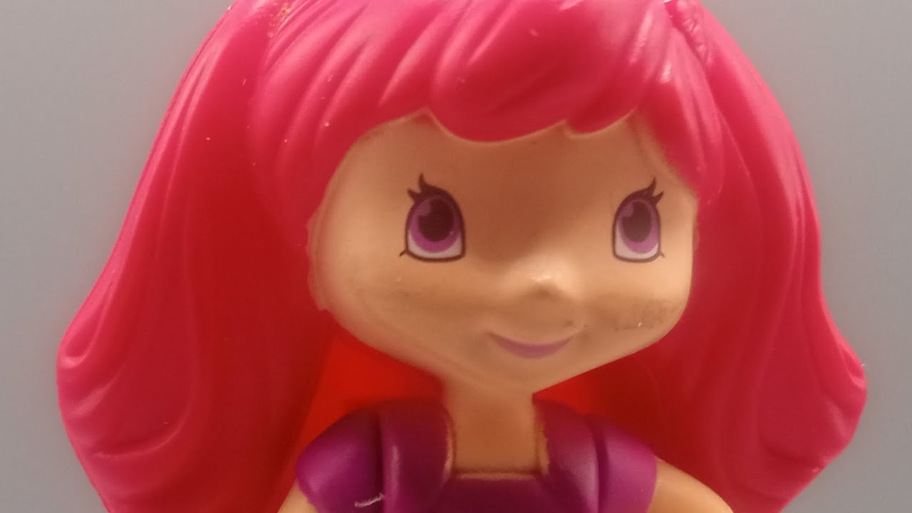 2010 Raspberry Torte McDonald's Strawberry Shortcake Toy - YouTube