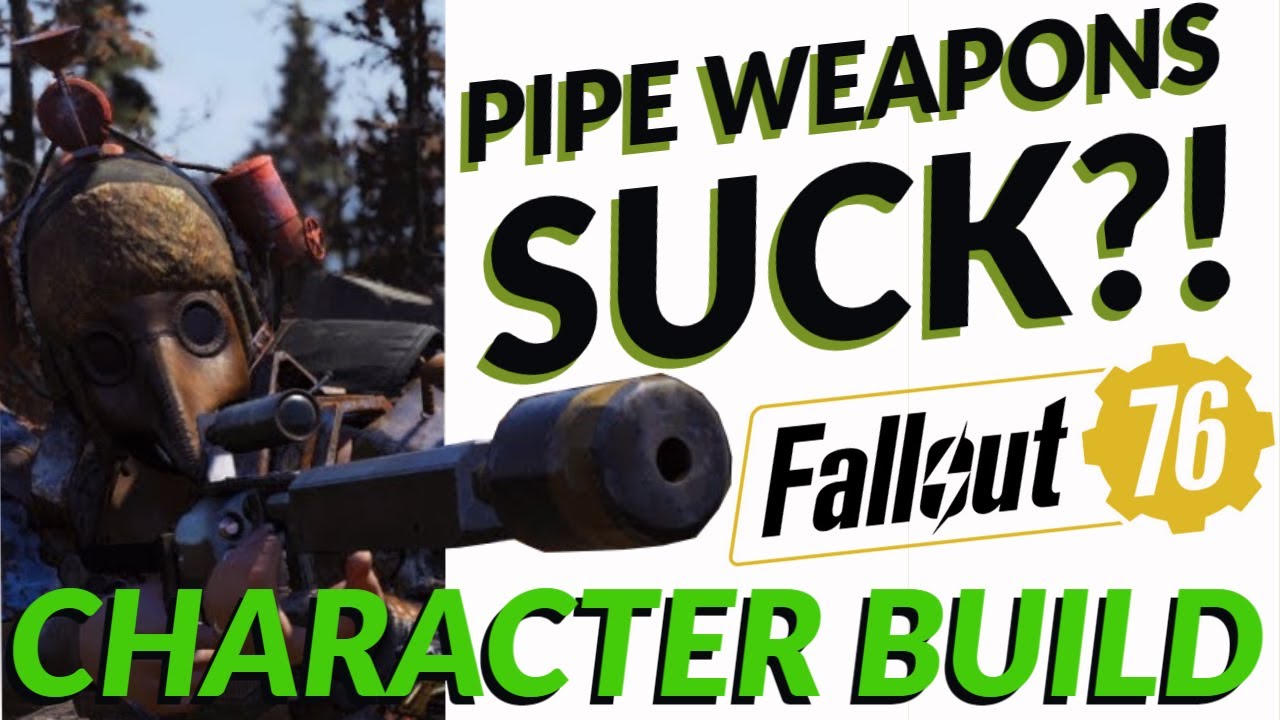 My Pipe Sniper Build in Fallout 76 (Character Build) - YouTube