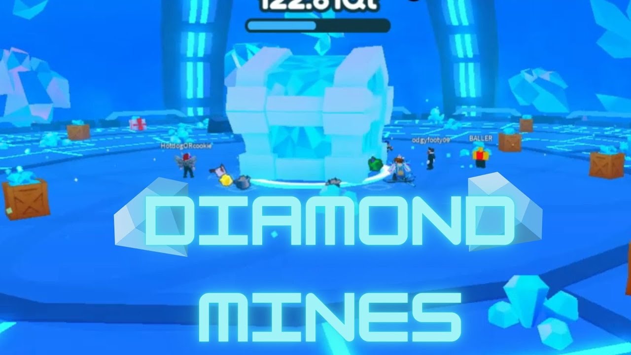 Pet simulator x Diamond mine - YouTube
