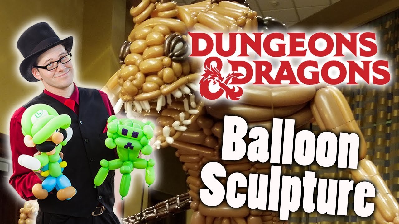 Tarrasque Balloon Sculpture (Mobicon 2019) - YouTube