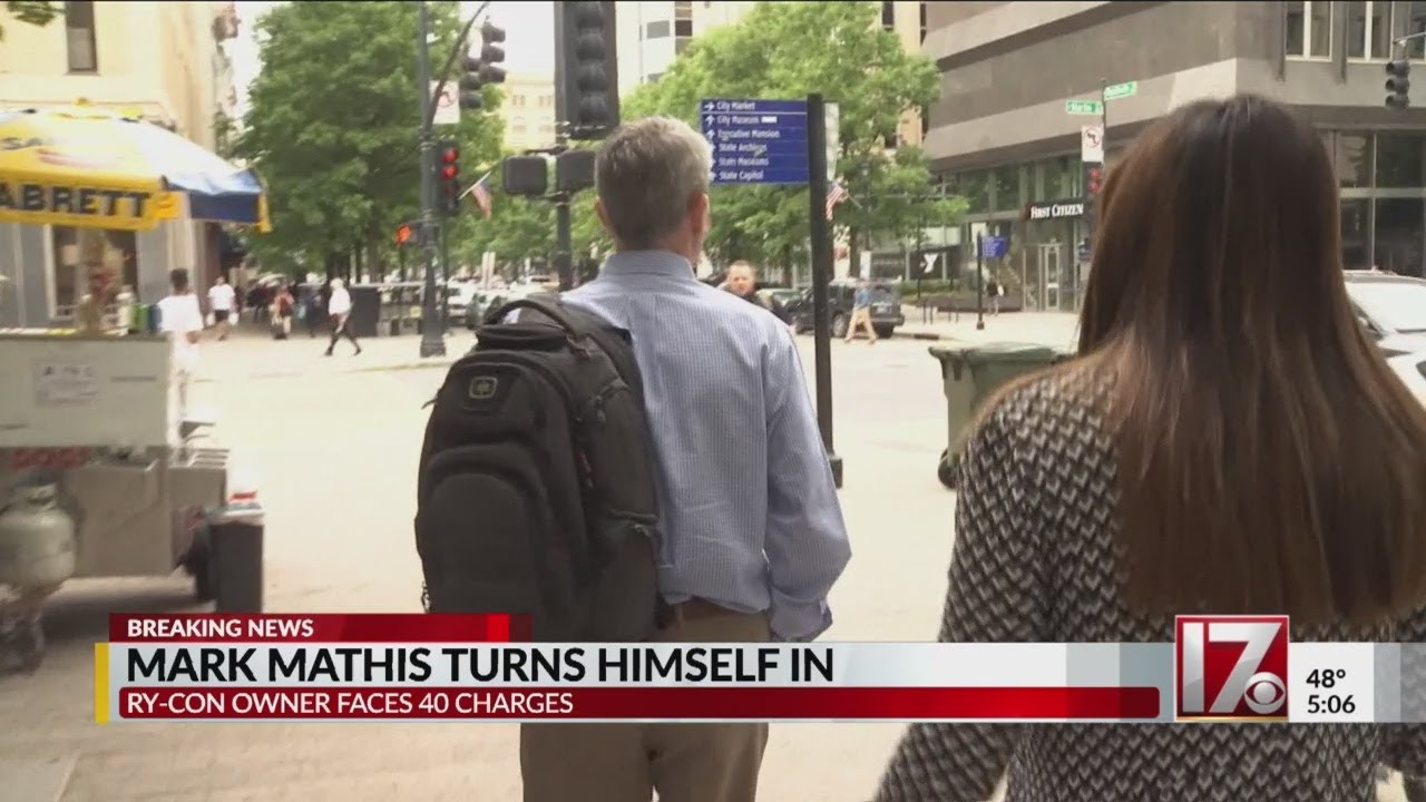 Ry-Con president Mark Mathis arrested 2 days after indictment - YouTube