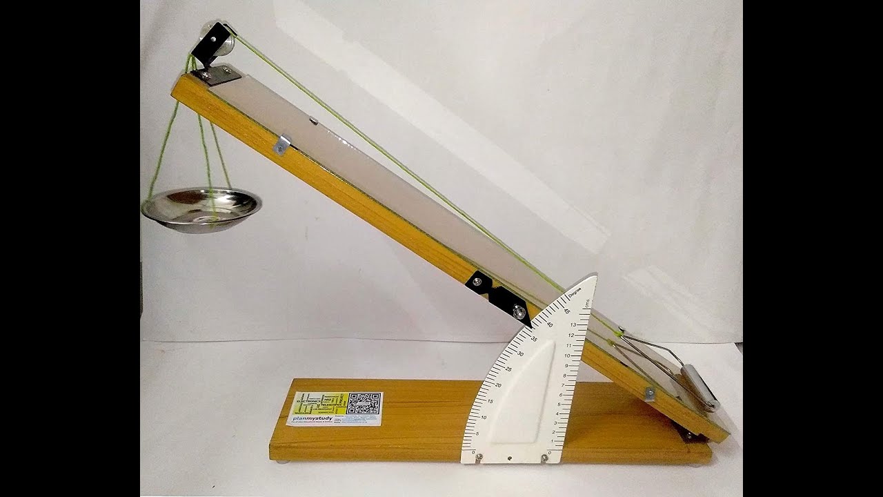 Motion in plane experiment (Mechanics Lab.) - YouTube