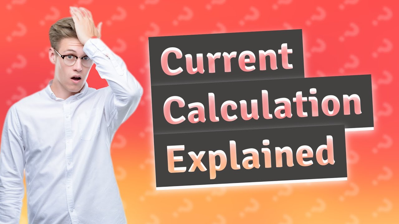 How do you calculate current? - YouTube