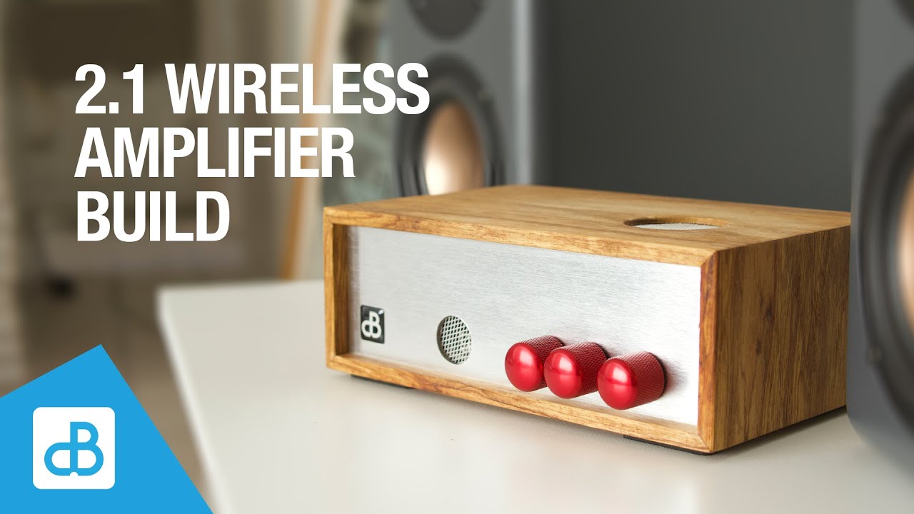 Build a 2.1 Channel Multiroom Wireless Amplifier - by SoundBlab - YouTube