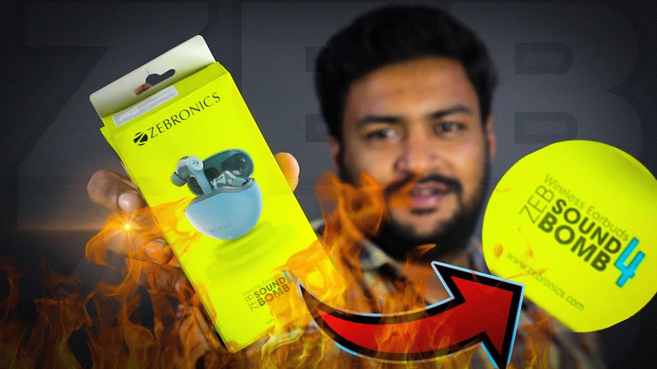 Zebronics ZEB Sound Bomb 4 TWS Earbuds Detailed Review & Unboxing ...