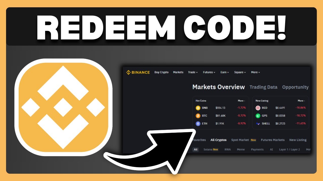 How To Redeem Code On Binance - Full Guide - YouTube