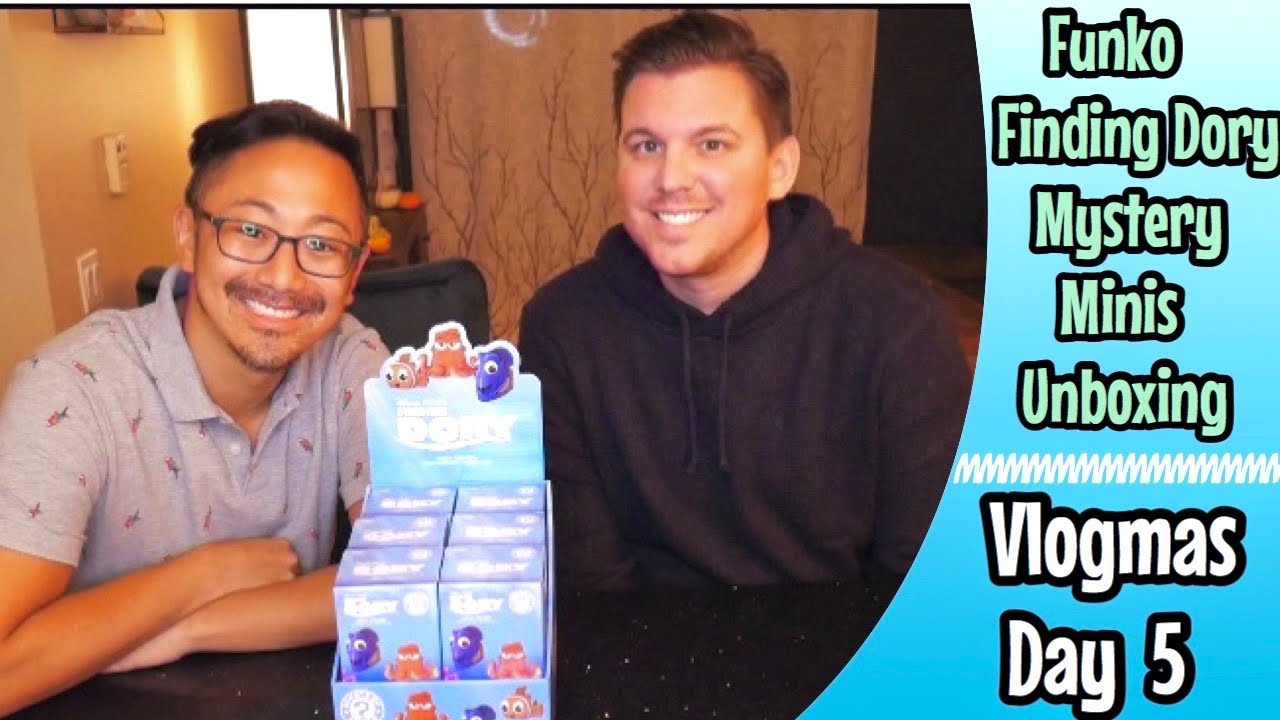 Finding Dory Mystery Minis | VLOGMAS DAY 5 | Disney Funko Unboxing ...