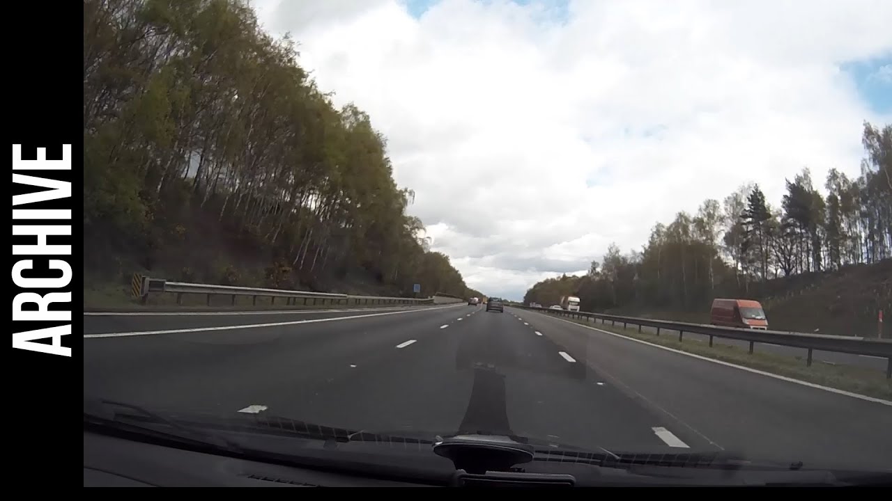UK Motorway Driving Time Lapse Video [Dashcam Gear Test] - YouTube