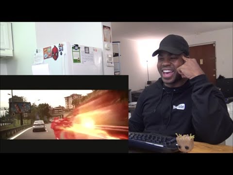 The Flash vs. Reverse Flash IN REAL LIFE! - REACTION!!! - YouTube