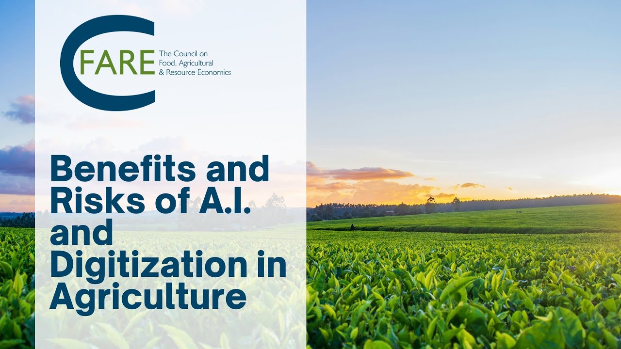 Benefits and Risks of A.I. and Digitization in Agriculture - YouTube
