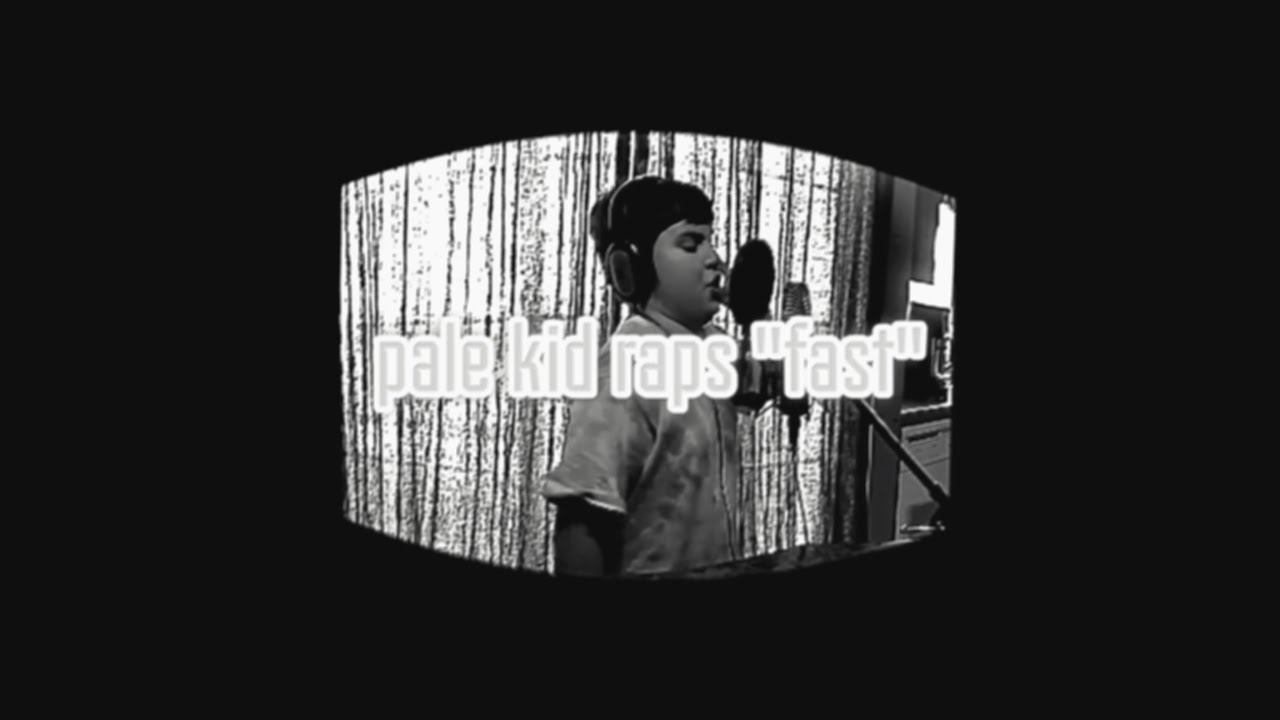 Pale kid raps fast - YouTube