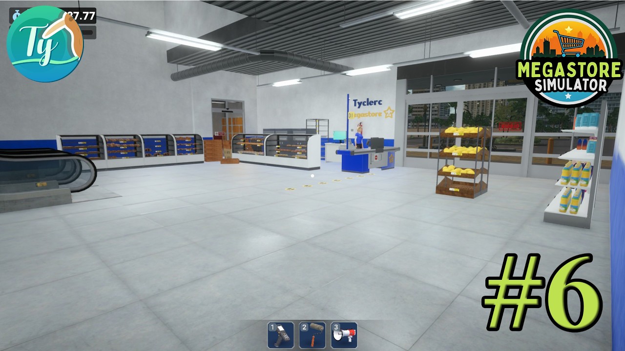 Megastore Simulator #6: Petit arrangement de la zone pour une meilleure ...