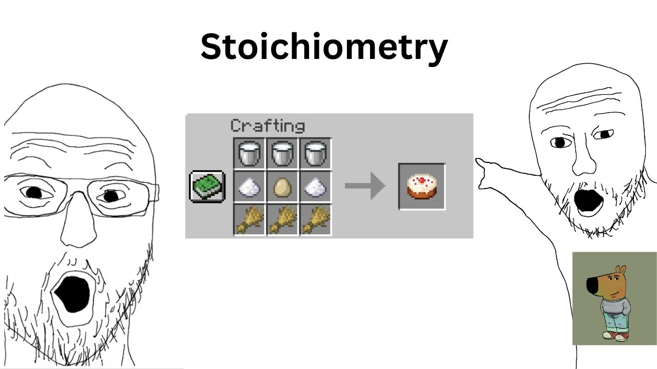 Stoichiometry — Explained in Minecraft Terms - YouTube