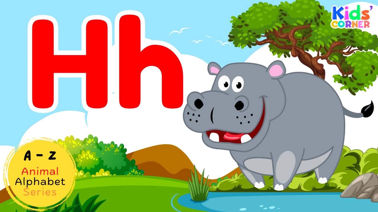 Letter H | Animals that Start with H | Words that Start with H | Kids ...