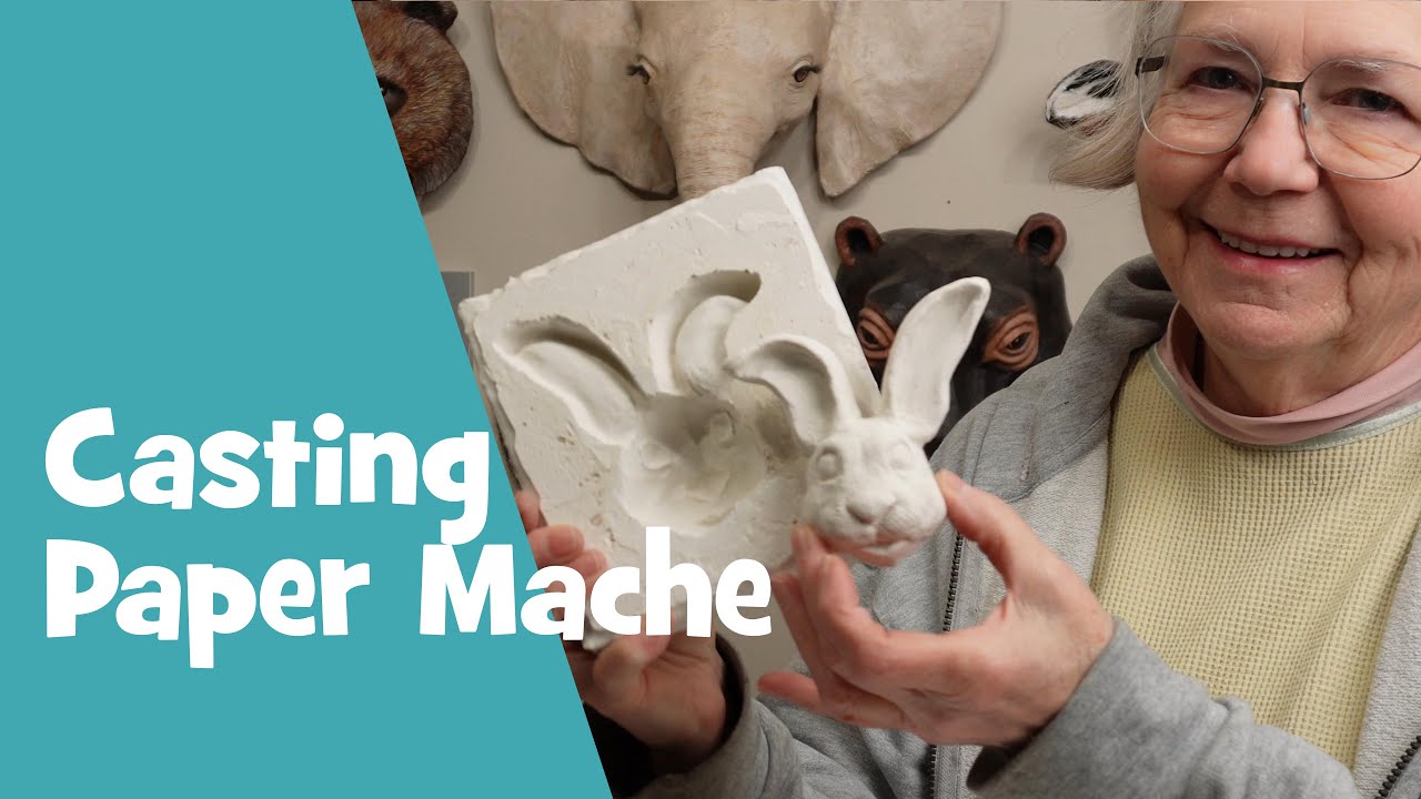 Paper Mache Casting With Li Qua Che - YouTube