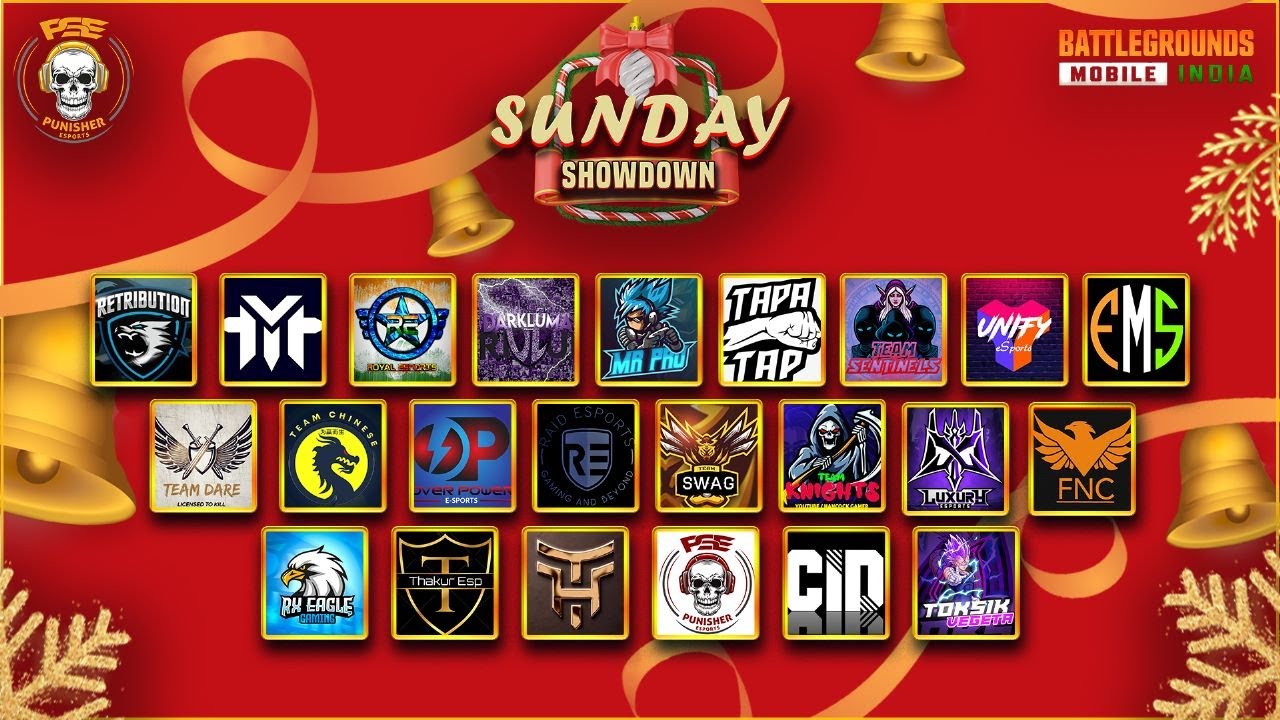 SUNDAY SHOWDOWN | 3000 INR PRIZE POOL | T3 + T2 + T1 + MGM = PUNISHER # ...